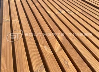 Thermowood Pine 32 x 140mm 3-Stripe