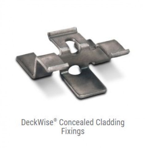 Deckwise Stainless Steel Cladding Hidden Fix kit - 300